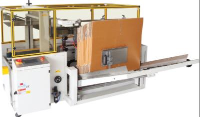 China Semi Automated Packaging Machine Facial Tissue Carton Box Sealing Machine for sale