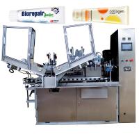China Jelly Yogurt Automatic Tube Sealing Filling Machine 220V Ice Cream Sugar Honey for sale