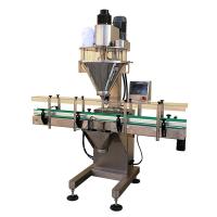 China Spice Coffee Flour Automatic Auger Powder Filler Machine 40 Bottles/Min for sale