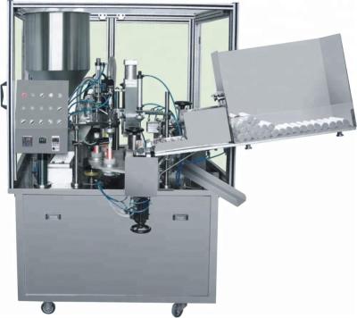 China Plastic Polymer Tube Sealing Equipment Filling Machine Cosmetics Black Matte for sale