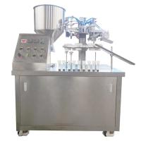 China Cosmetics Cream Automatic Tube Filling Sealing Machine 1.5kw Plastic Soft Sealer for sale