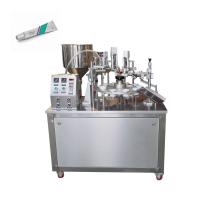 China Rotary Ice Cream Cup Filing Sealing Machine Tube Filling And Sealing Machine for sale