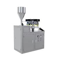 China Automatic Plastic Tube Filling Machine Inner Heating For Toothpaste Cosmetic Shampoo Cream for sale