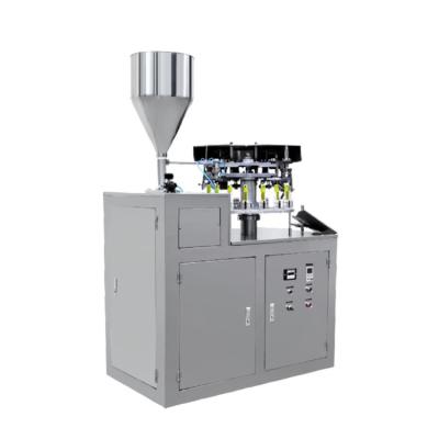 China Automatic Plastic Tube Filling Machine Inner Heating For Toothpaste Cosmetic Shampoo Cream for sale