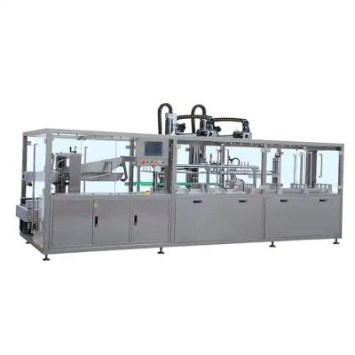 China Touch Screen Automatic Cartoning Machine For 15-60mm Packaging Size for sale