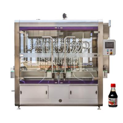 China Capacity 6 Kw Liquid Filling Machine 16 Nozzle Bottle Filler CE/GMP Certified for sale