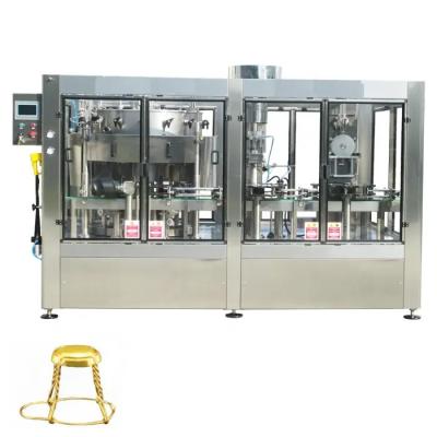 China 750 Kg Automatic Rotary Liquid Bottle Filling Machine With 1% Accuracy for sale