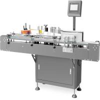 China Round Bottle Automatic Labeling Machine With 75mm Coil Diameter Label And AC220V 0.5Kw 60HZ Power Supply for sale