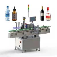 China Customizable Round Bottle Glass Label Bottle Machine For Right Or Left Operation for sale