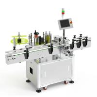 China Fully Automatic Double Side Labeling Machine For Bottles , Right Or Left Operation for sale