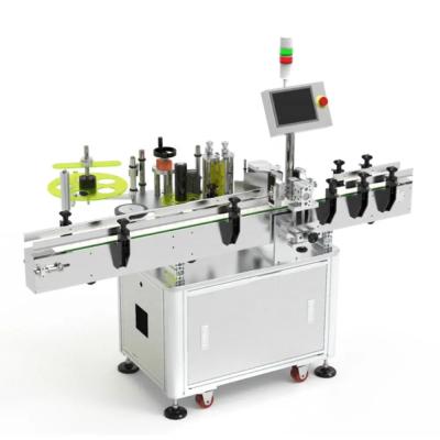 China Fully Automatic Double Side Labeling Machine For Bottles , Right Or Left Operation for sale