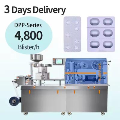 China PLC Blister Packing Machine 30-60pcs/min with 1.5 Motor Power for sale