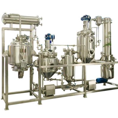 China Customizable Herb Extraction Equipment with Stainless Steel Design Solvent Extraction Method 50Hz/60Hz Frequency for sale