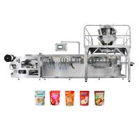 China Premade Pouch Stand Up Doypack Granule Nuts Multihead Weigher Automatic Horizontal multifunctional packaging machine for sale