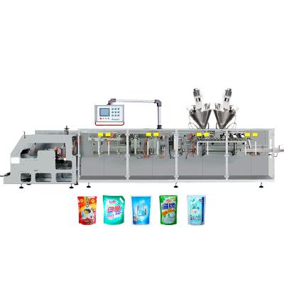 China 100ml Standup Pouch Roll Film Top Spout Doypack Automatic Horizontal multifunctional packaging machine for sale
