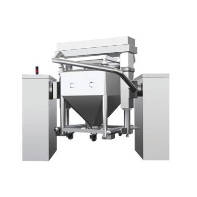 China Pharmaceutical Processing Machines Powder Lifting Bin Blender 3-12 Rpn Speed for sale