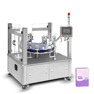 China High Speed Automatic Round Bottle Paper Based Vertical Box Carton Packing Machine for sale