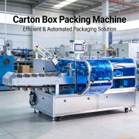 China Automatic Snack Food Box Packing Machine Cookies Folding Carton Cartoning Machine Tea Bag Small Paper Box Carton Packing Machine for sale