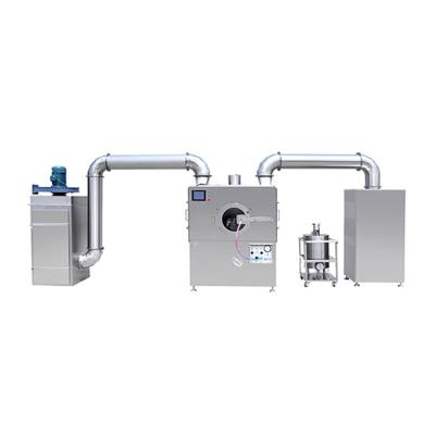 China High Efficiency Automatic Tablet Film Coating Machine Plc Control System for sale