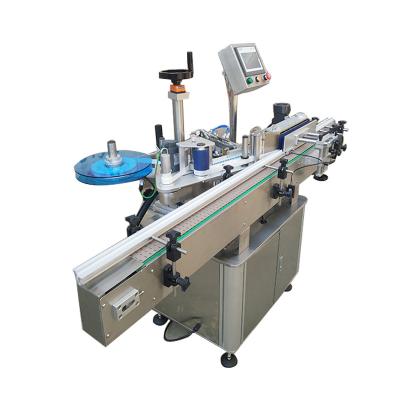 China Two Sides Touch Screen Mitsubishi 25mm Automatic Labeling Machine for sale