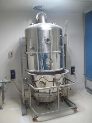 China Steam Heating Type Bed Fluid Granulating Machine For Drying / Coating for sale
