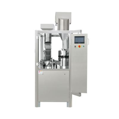 China PLC Pharmaceutical 3 Bores Capsule Filler Machine for sale