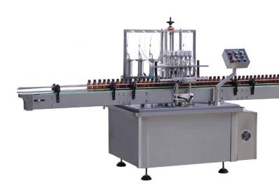 China Automatic Volumetric Inline Liquid Bottle Filling Machine With Siemens Control for sale