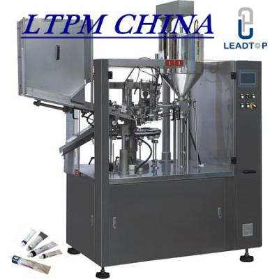 China Cream Aluminum Tube Filling and Sealing Machine 5-350ml 80/min for sale