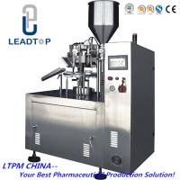 China Semi Automatic Tube Filling Sealing Machine For Aluminum Tube for sale