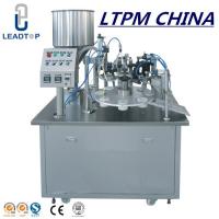China Cream Semi Automatic Tube Filling and Sealing Machine For Plastic Tube for sale