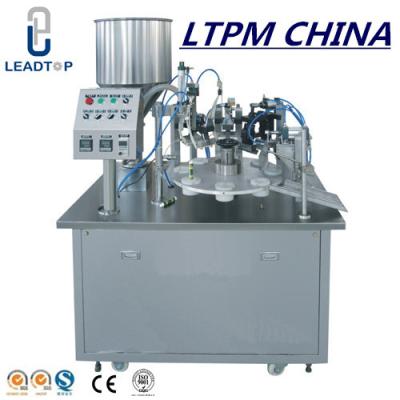 China Cream Semi Automatic Tube Filling and Sealing Machine For Plastic Tube for sale