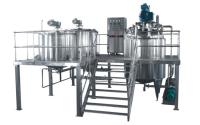 China 100L Lotion / Cream Vacuum Emulsifying Machine For Homogenizing Mixing for sale