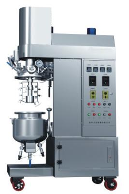 China Siemens Touch Screen Controled Vacuum Emulsifying Machine With 200L Capacity for sale
