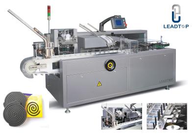 China Mosquito Coil Packing Automatic Cartoning Machine Servo Motor System for sale