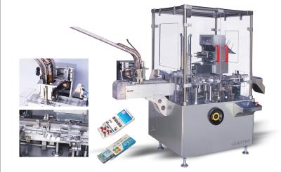 China Simple Operation Vertical Automatic Cartoning Machine Packing AL / PL Blister for sale