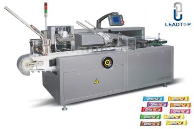 China Pillow Type Bags Packing Automatic Cartoning Machine Touch Screen for sale