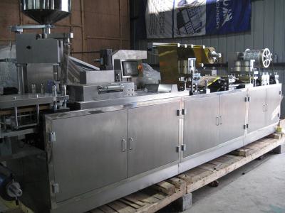 China Stainless Steel 304 Automatic Blister Packing Machine For Alu PVC / Alu Alu Blister for sale