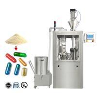 China 3 Bores Pharmaceutical LCD Empty Capsule Filler Machine 24000caps/H for sale