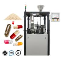 China Foodstuff 3 Mould Bores Hard Gelatin Capsule Filler PLC Control for sale