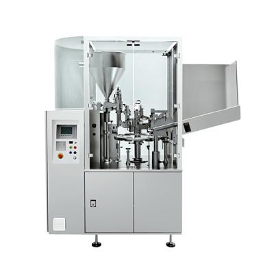 China Laminated Tube Toothpaste Filling Machine 40xpcs/Min Automatic Feeding for sale