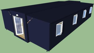 China Double Expandable Container Living House , Portable Container Homes 40ft Australian Standard for sale