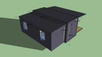 China Movable Expandable Container House Seaside 20ft OSLO Beach Home With Balcony for sale