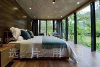 China Hotel Investment Modern Prefab Houses Site Installation Aluminum Frame Structure for sale
