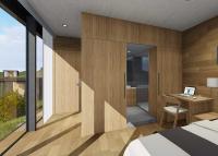 China Lightweight Luxury Prefabricated Houses / Aluminum Prefab Homes For Hotel for sale
