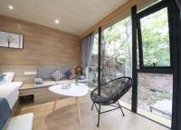 China Gray  Light Gray Prefab Beach House With Prefab Luxury Homes CHINA for sale