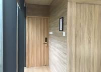 China Wood Color 1 Bedroom Prefab House , Custom Modern Style Prefab Homes for sale
