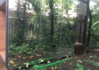 China Steel Structure Prefab Loft Homes Wood Color Brown Prefab Villa House for sale
