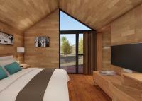 China Sumptuous Modern Prefab Houses One Layer Unique Design Low Cost Modular Homes for sale
