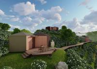 China Magnificent Modern Prefab Houses Unit Small Modern Prefab Homes CE Certification for sale