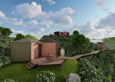 China Magnificent Modern Prefab Houses Unit Small Modern Prefab Homes CE Certification for sale
